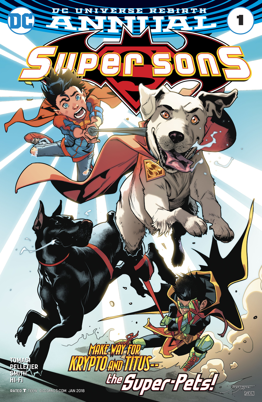 Reseña de Super Sons Annual #1 - Mundo Superman - Tu web del Hombre de ...
