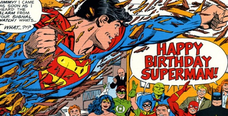 ¡Feliz cumpleaños, Superman!