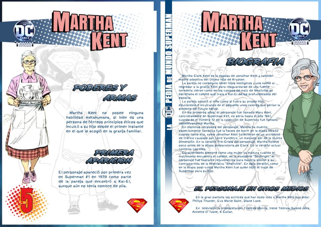 DCpedia: Martha Kent - Mundo Superman - Tu web del Hombre de Acero en ...