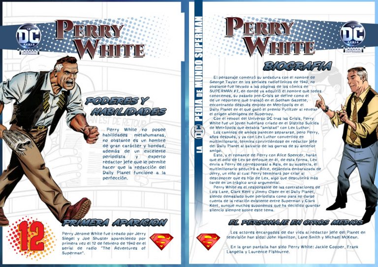 DCpedia de Mundo Superman: Perry White