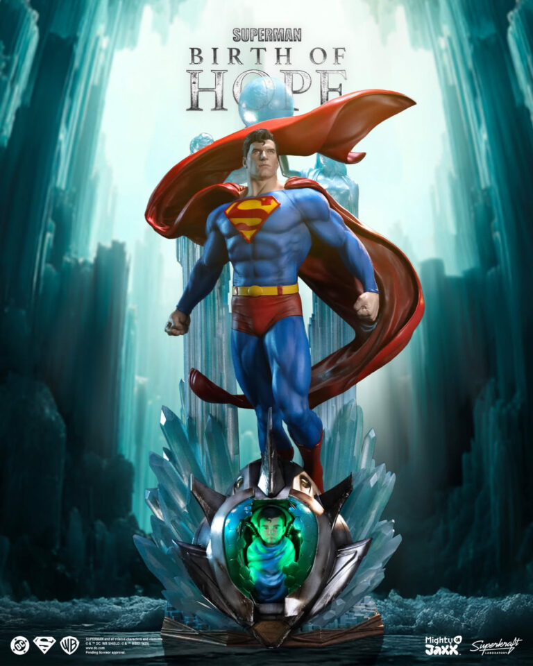 «Superman: Birth of Hope» – La figura definitiva de Superman de Superkraft